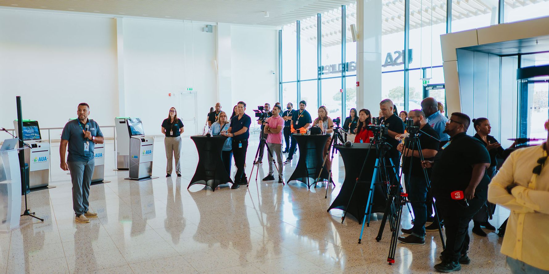 Aruba Airport Hosts Press Visit in Anticipation of the Opening of the ...