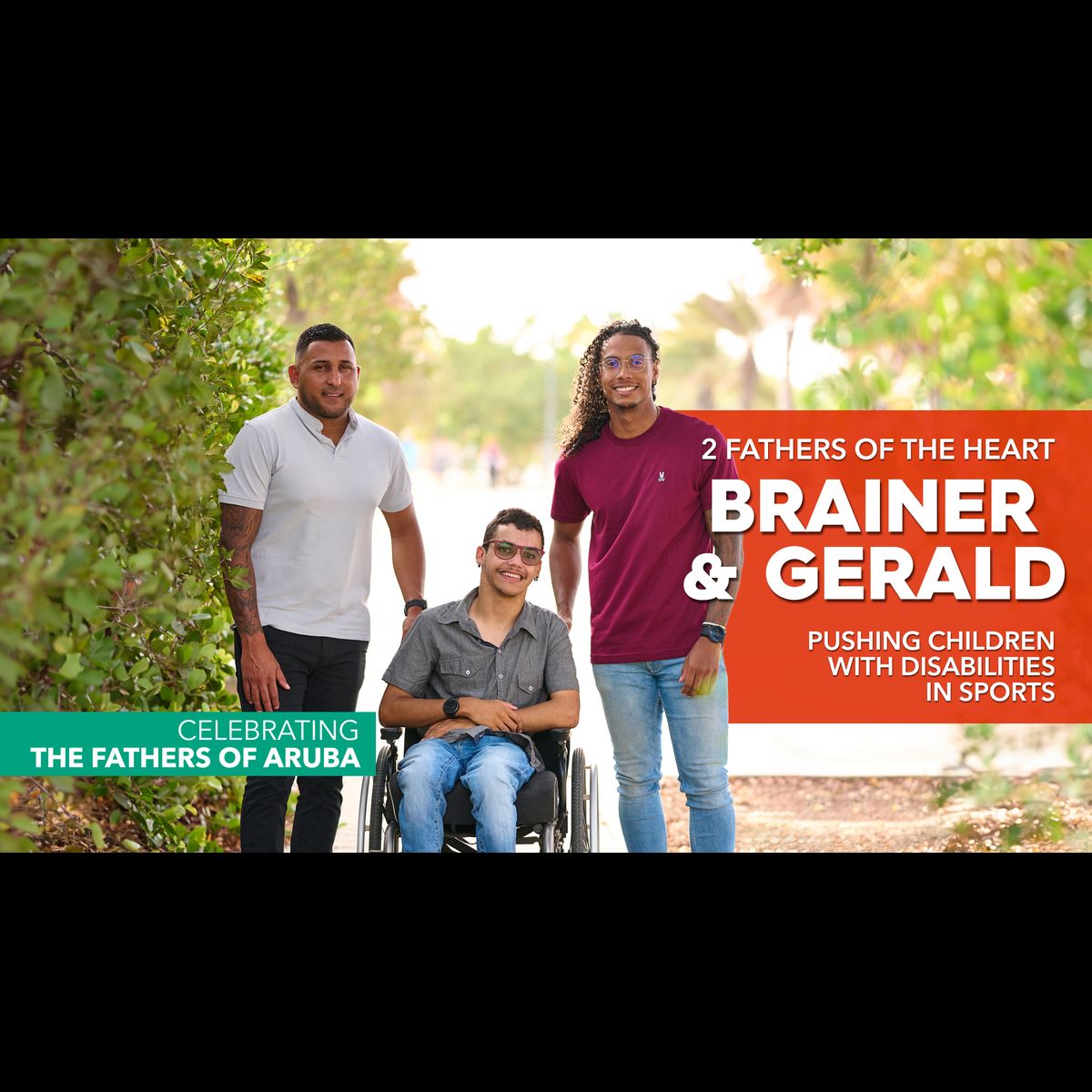 Brainer & Gerald - Pushing children with disabilities in sports