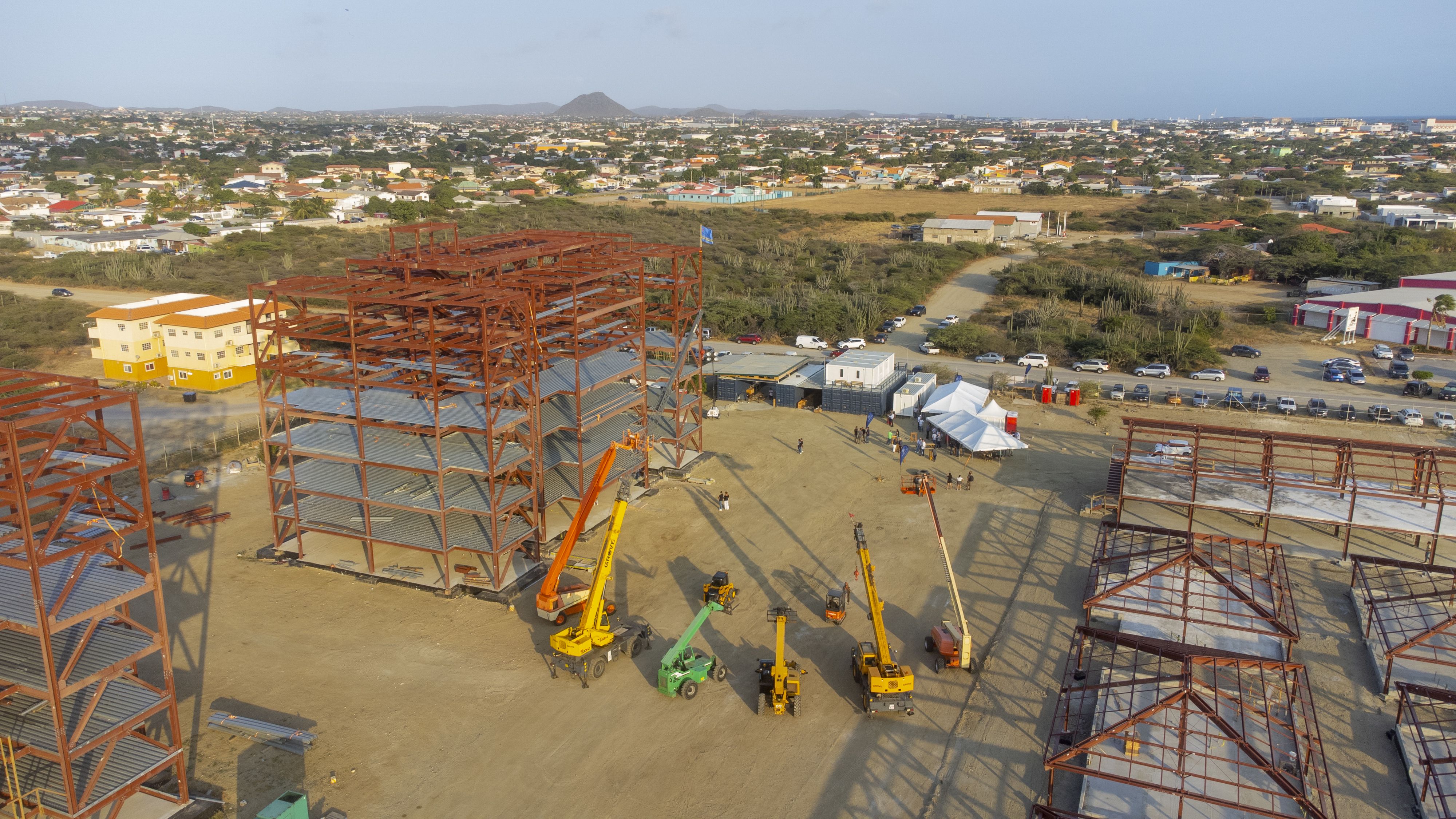 Caribbean Town has reached its highest point!