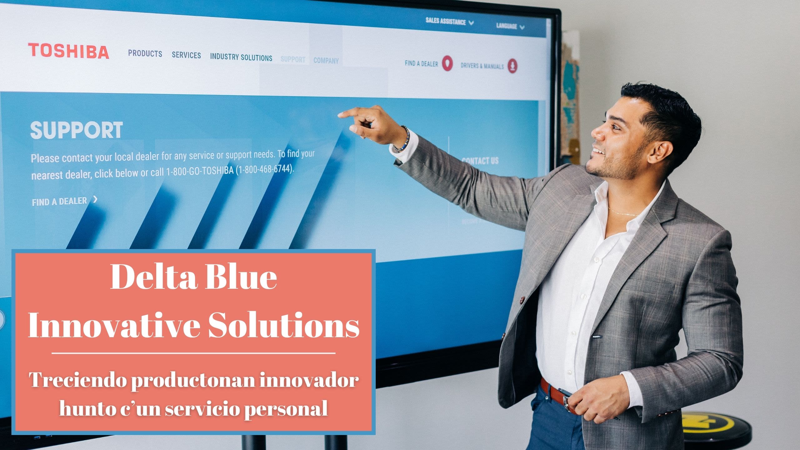 Delta Blue Innovative Solutions, treciendo productonan innovador hunto c'un servicio personal