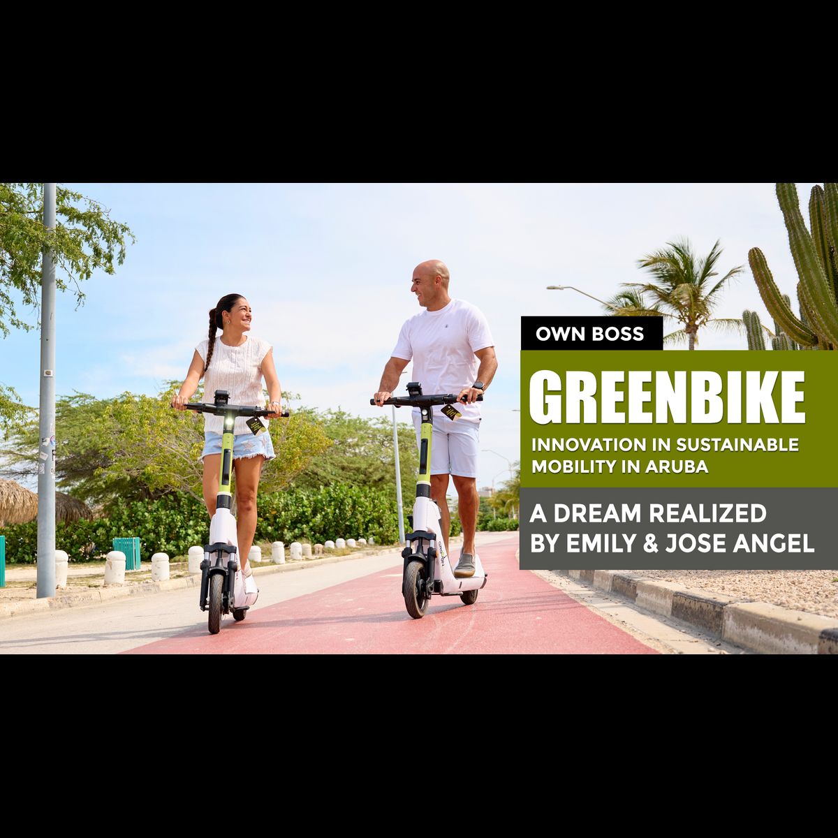 Greenbike a dream realized by Emily & Jose angel