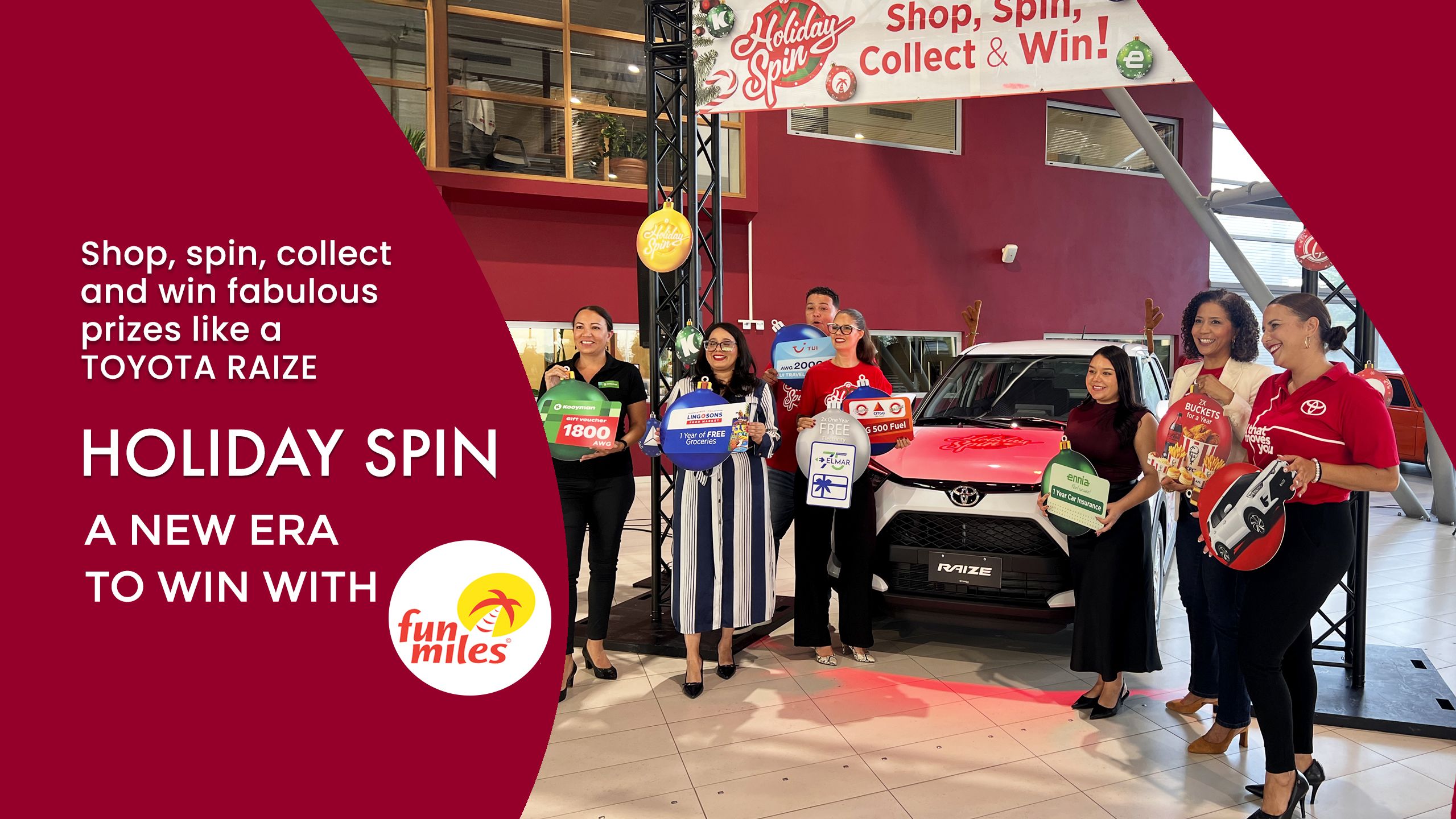 Holiday Spin; A new era to win with Fun Miles