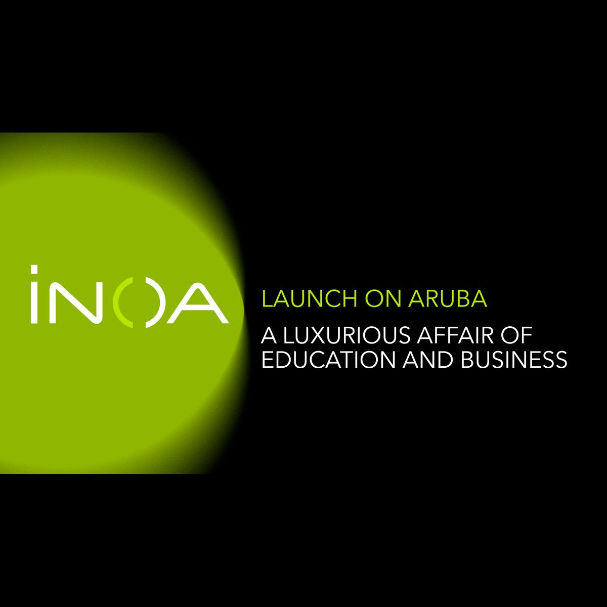 iNoa launch on Aruba