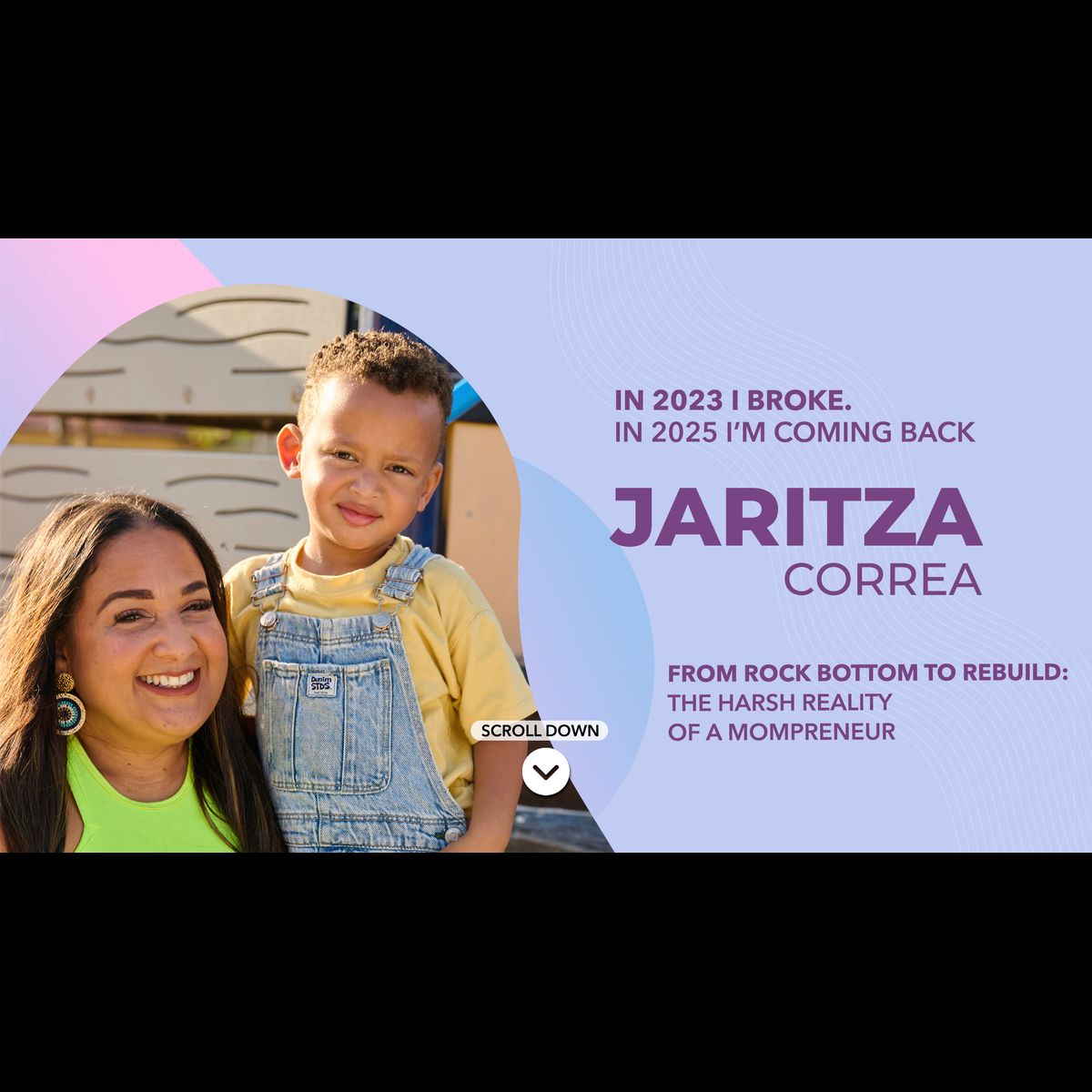 Jaritza Correa, In 2023 I broke In 2025 I’m coming back