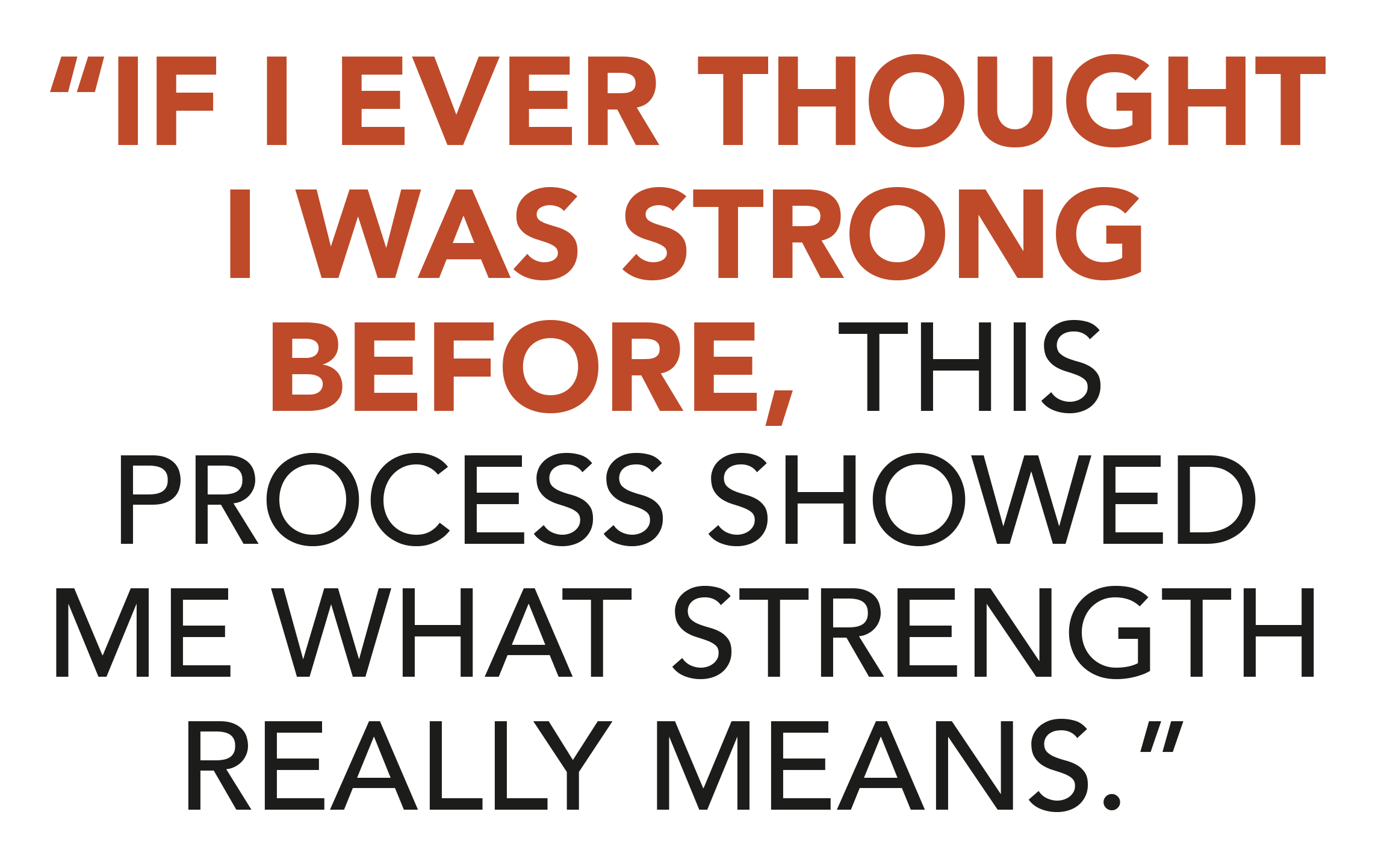 Jeanelly Everon; Strength isn't just about the weight you lift
