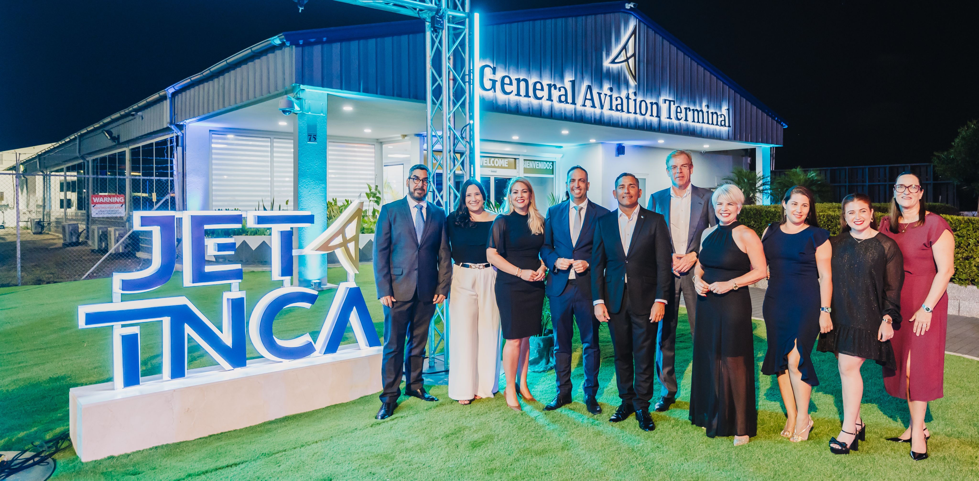 JET-TNCA celebrando 1 aña di operacion, c’un imagen nobo