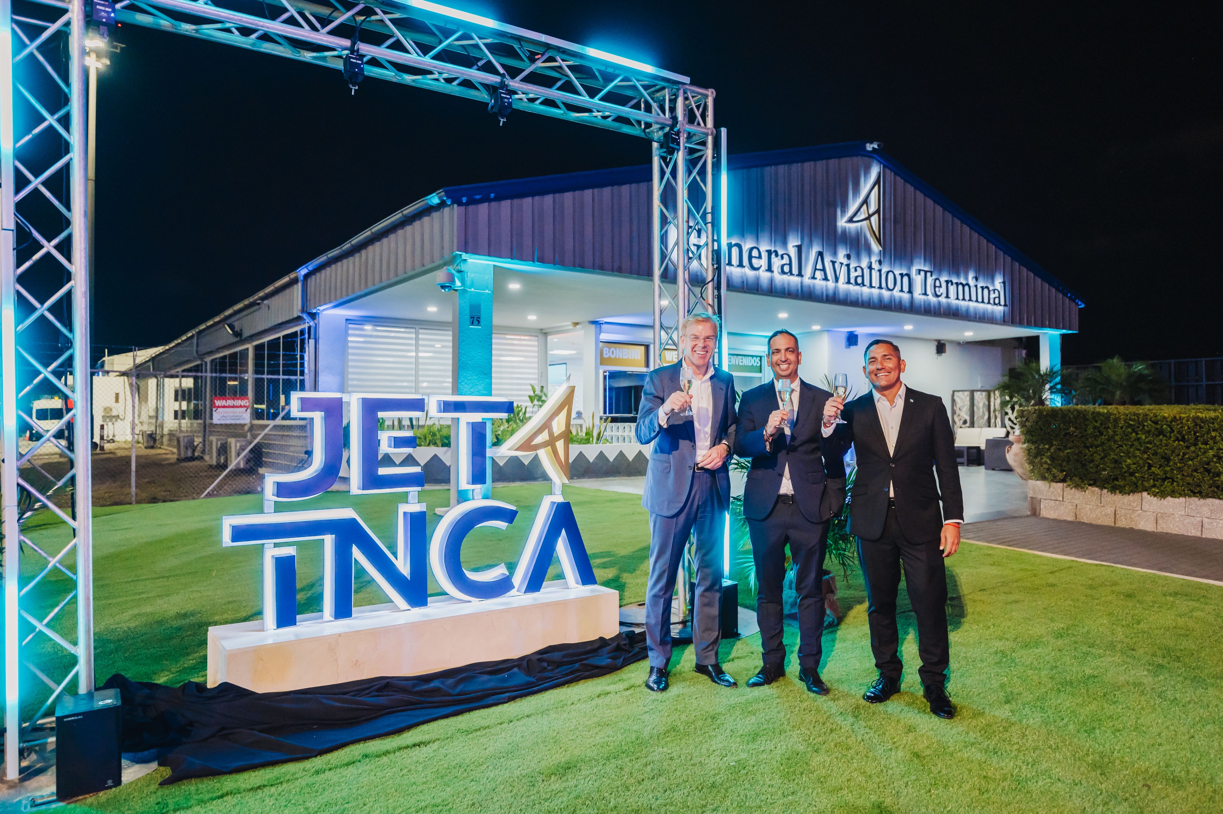 JET-TNCA celebrando 1 aña di operacion, c’un imagen nobo