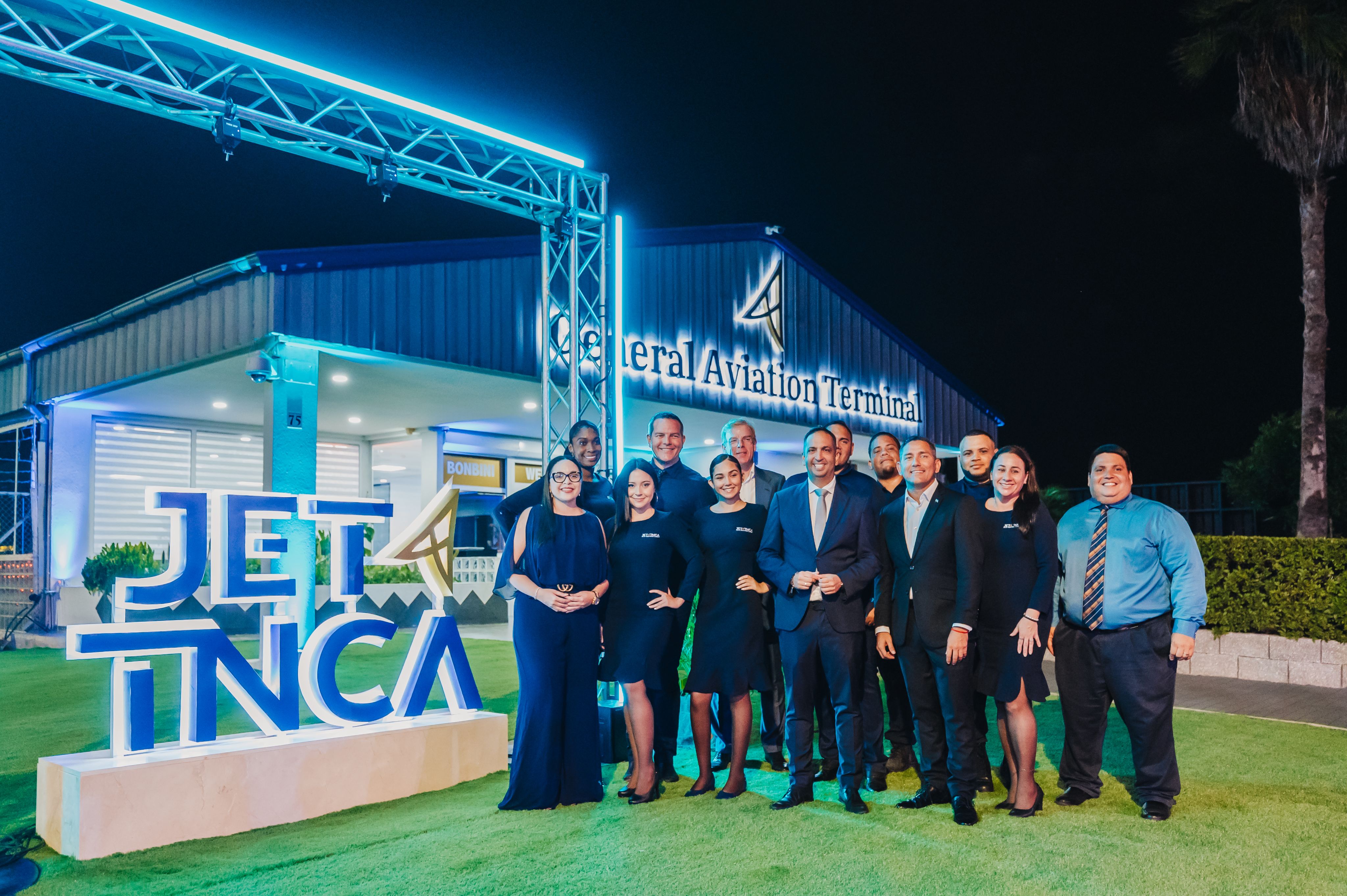JET-TNCA celebrando 1 aña di operacion, c’un imagen nobo