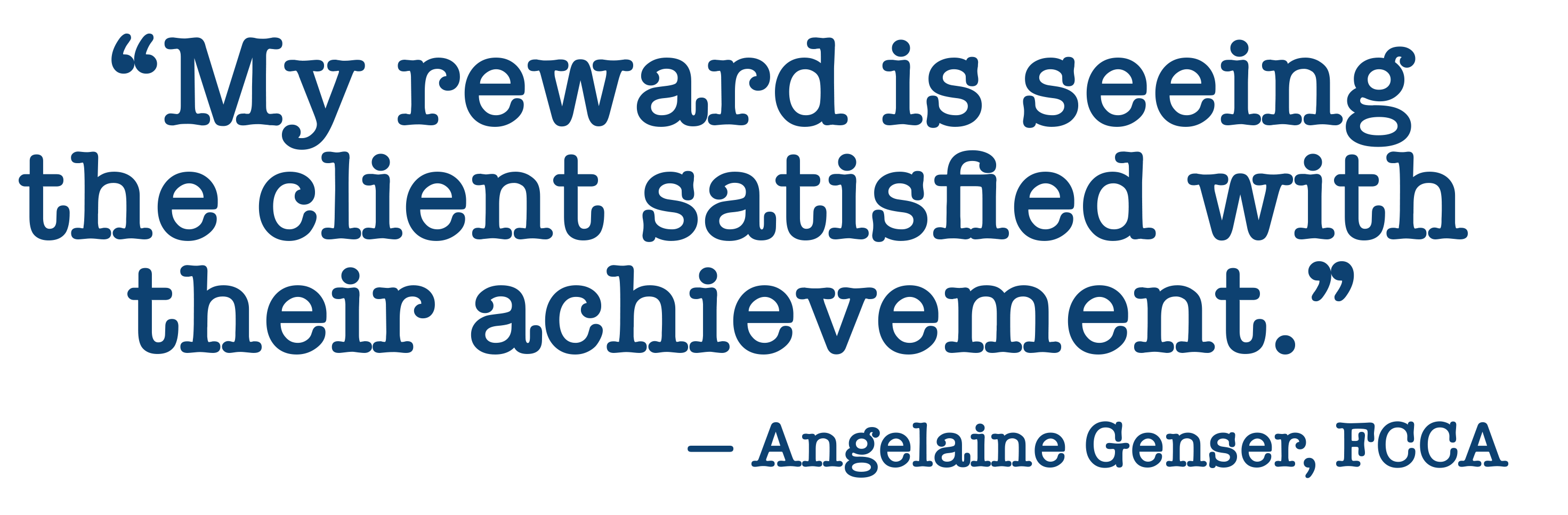 Meet the FCCA Team that helps make big dreams come true