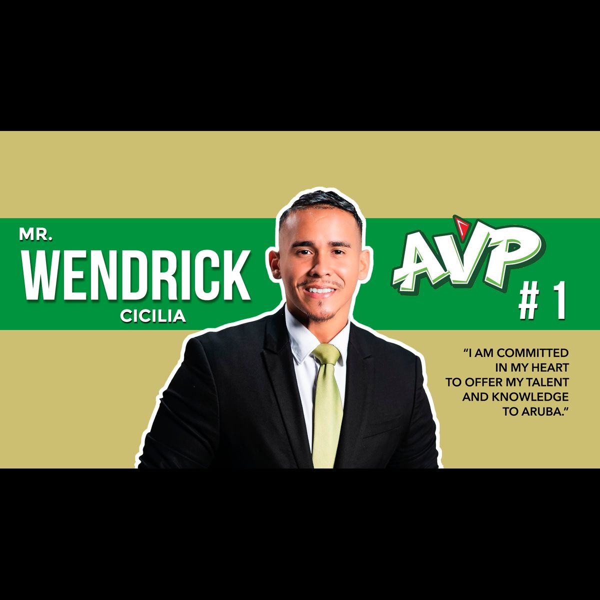Mr. Wendrick Cicilia AVP # 1 - I am committed in my heart to offer my ...