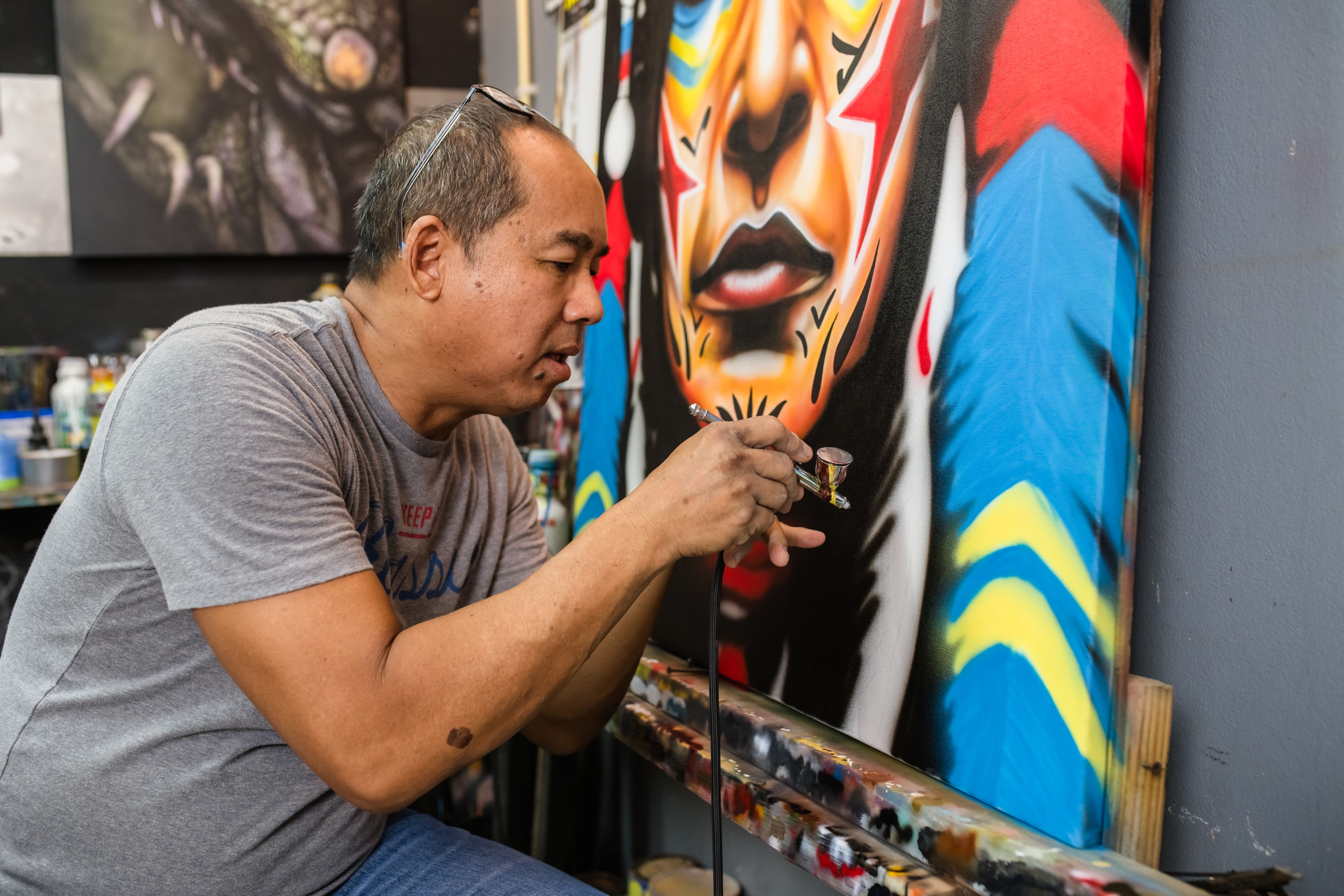 Paul wong - Evolucion di un artista local