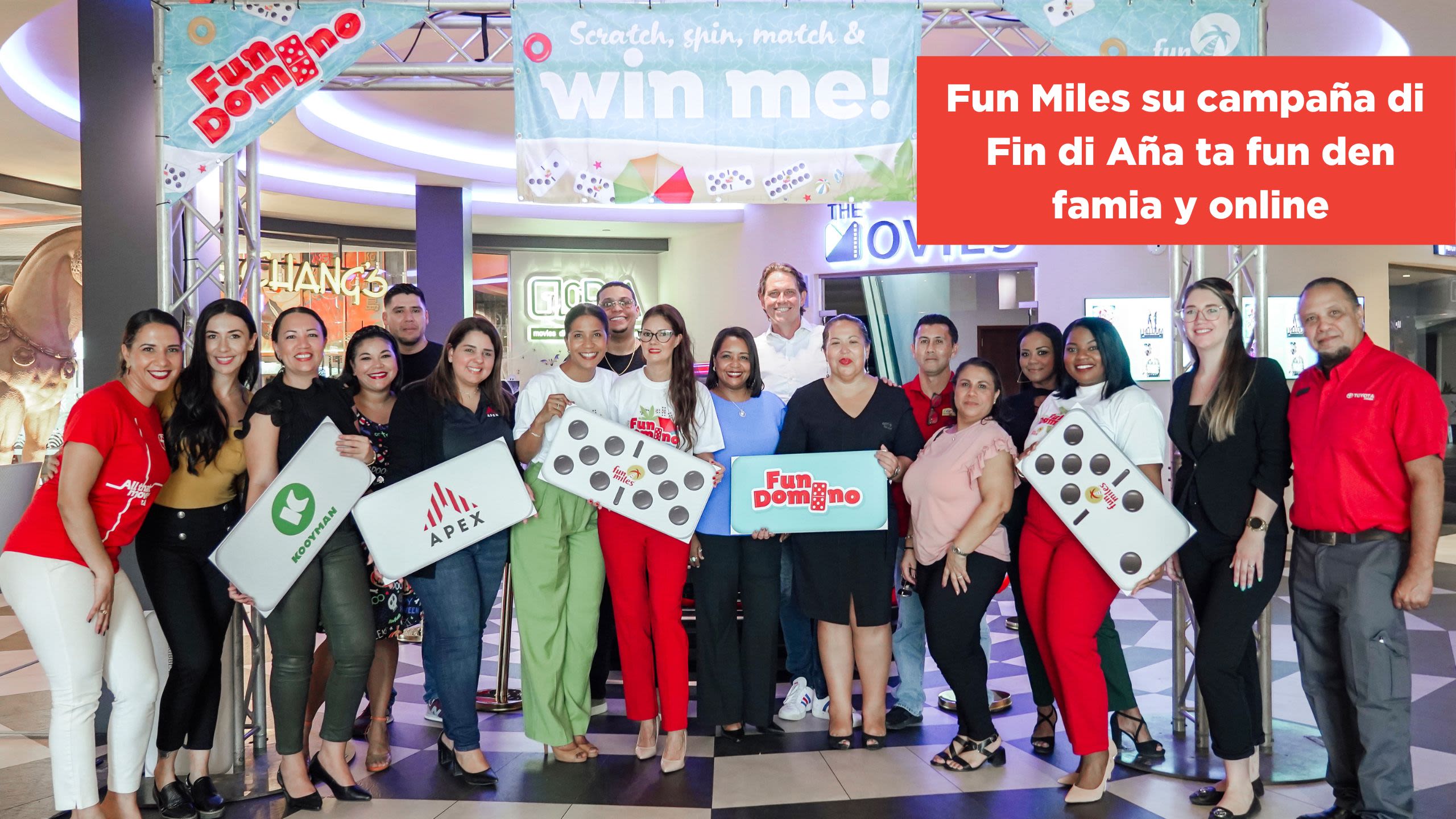 The Fun Miles end-of-year campaign is all about fun, with family and online