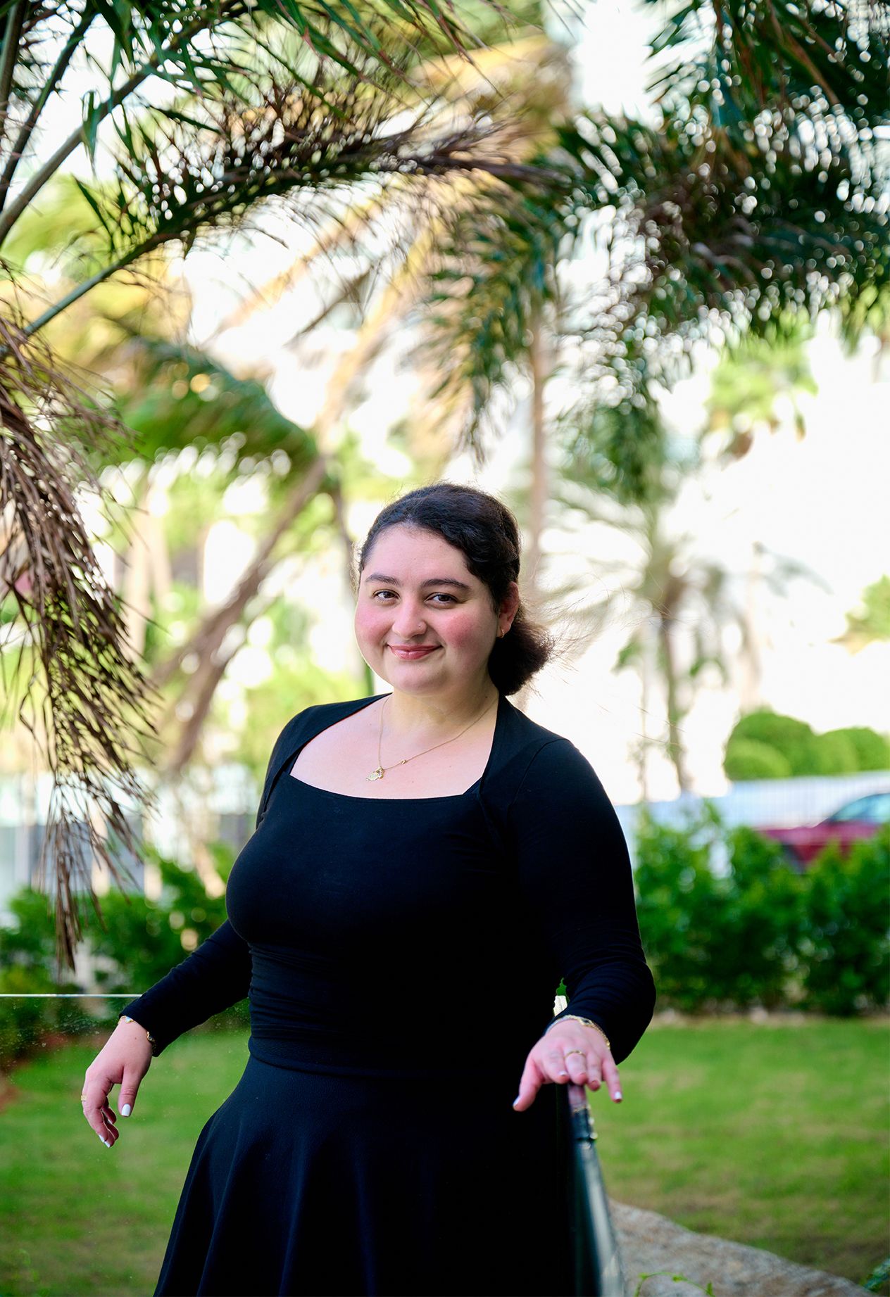 Xenia Hirschfeld, in control with her own social media marketing agency